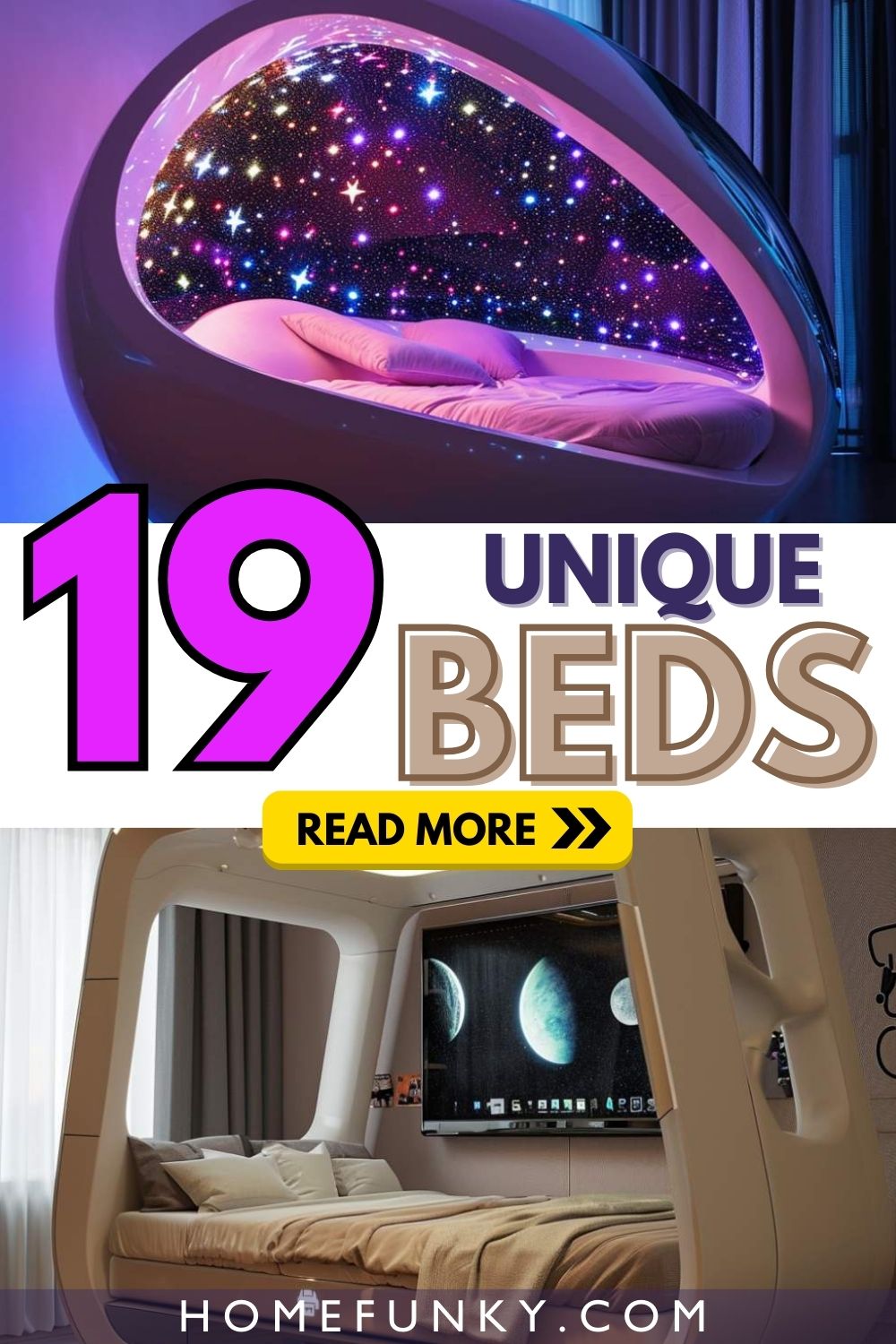 19 Unique Beds that Are Beyond the Ordinary