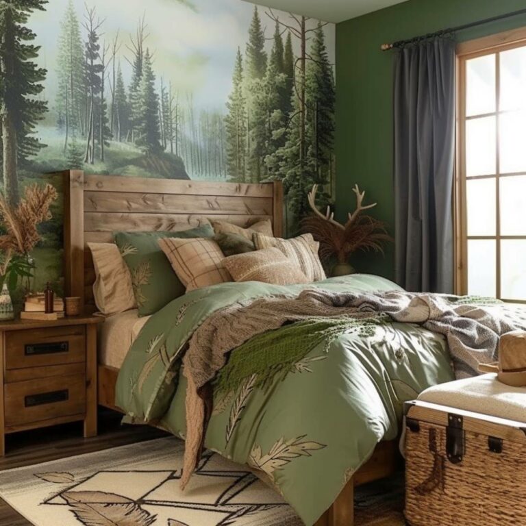 20+ Forest Bedroom Ideas for A Nature-Inspired Retreat