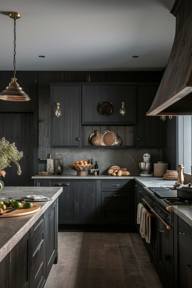 30+ Moody Farmhouse Kitchen Ideas for a Timeless Cooking Space