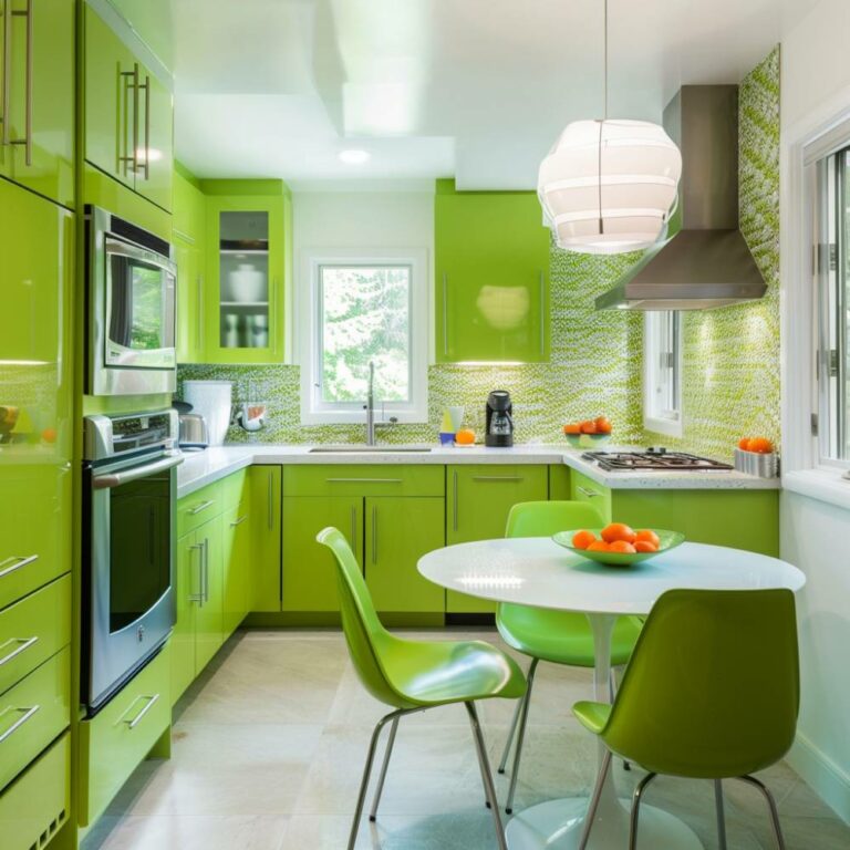 45 Colorful Kitchen Ideas that Will Add Burst of Color