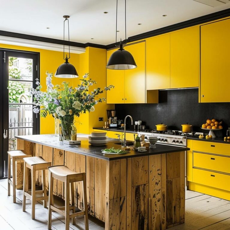45 Colorful Kitchen Ideas that Will Add Burst of Color