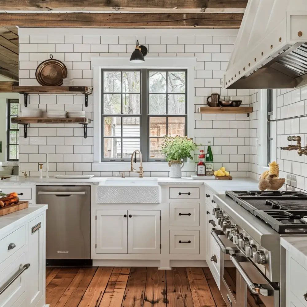 30 Rustic Old Farmhouse Kitchen Ideas for Vintage Style
